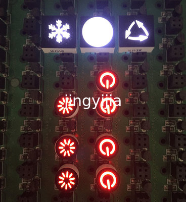 Special round and square led diode with bi-color,white color and OEM/ODM design led mould display
