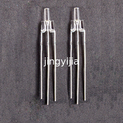 CE,RoHS water clear lens super bi-color red-green 5mm tower small led diode/led lamp