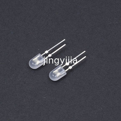 Wholesales price 546 type 5mm oval led diode with white/milk diffused color