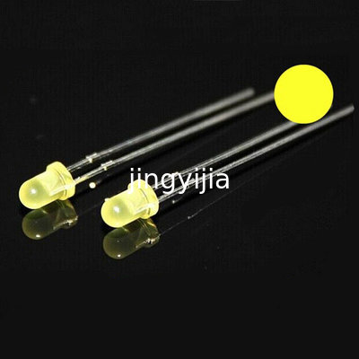 Factory price 3mm round led lamp super yellow mini light emitting diode