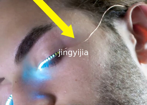 Variety colors Safety LED Lashes for men women in the party ktv