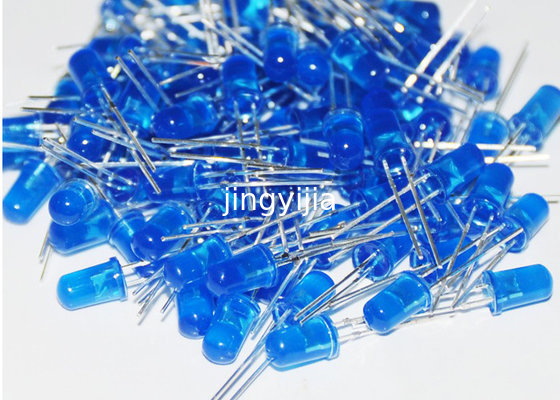 Super bright mini led diode cheap factory price 5mm round blue diffused made in China
