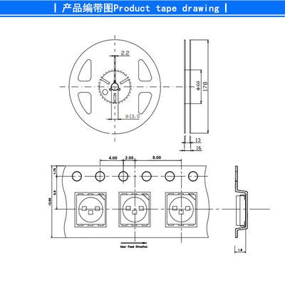Factory Price 5050RGB SMD LED Components Single Color Surface Mounted Devices Display