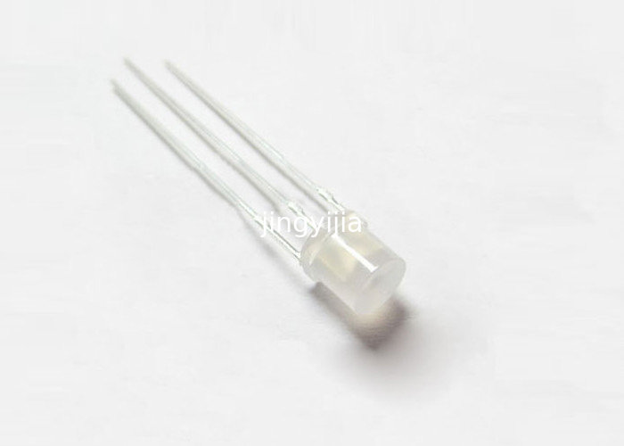 2019 best selling Top quality 5mm 3-Pins bi-colors Flat led diode with color diffused