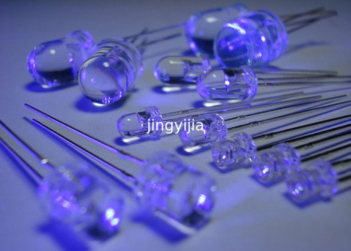 Competitive price 5mm round uv led diodes 395-400nm with beautiful purple color