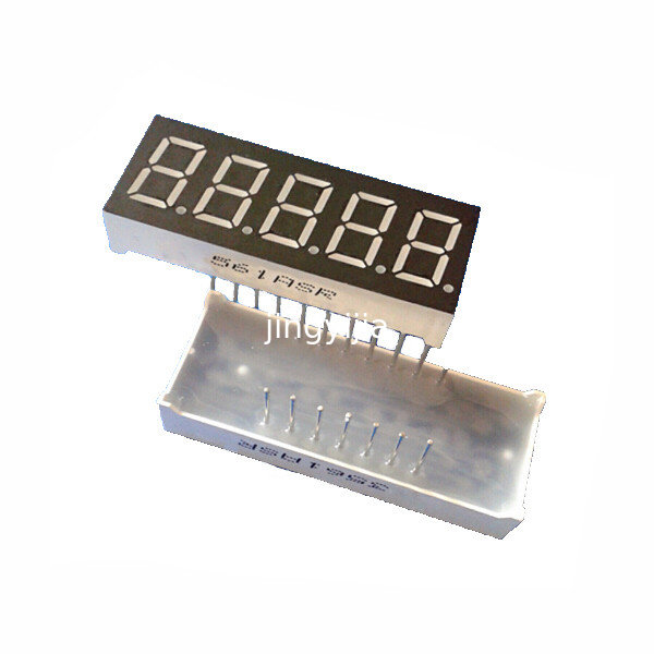 Graphic function 2015 hot sale 0.56 inch 5 digits super red common cathode 7 segment led digital display