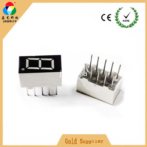 New Products super brightness red 0.36 inch single digital led 7 segment module display