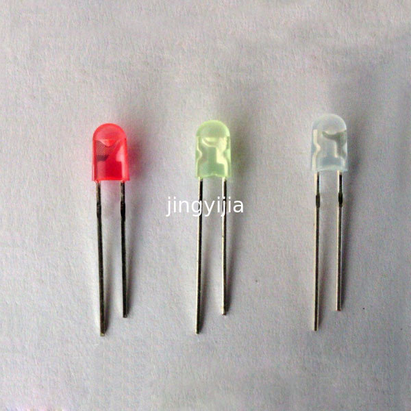 Through hole package and led type 5mm oval 546 type led diode high lumen