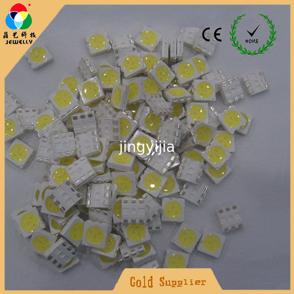 High lumen 0.5w 5050 smd high power led with super white color