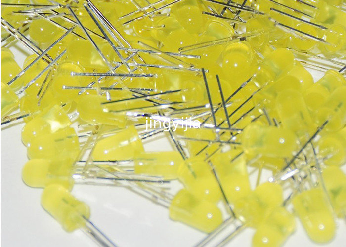 Best quality 5mm mini low power consumption led diode 1.8-2.4v super yellow made in China