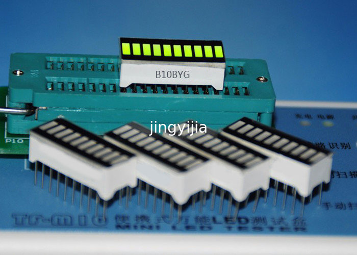 10 Segment LED Graphic-Bar Array Display Super Green 10 Bar LED Displays for measuring instruments