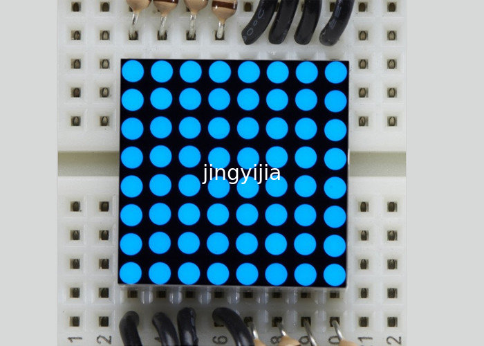 China wholesales electronic components Super Blue 8*8 5mm Mini LED Dot Matrix Outdoor Display