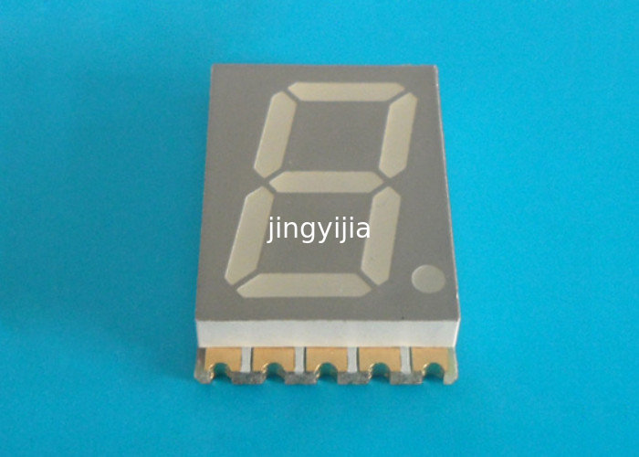 High brightness super red 0.56 inch single one digit 7 segments led numeric display JYS-5162BR