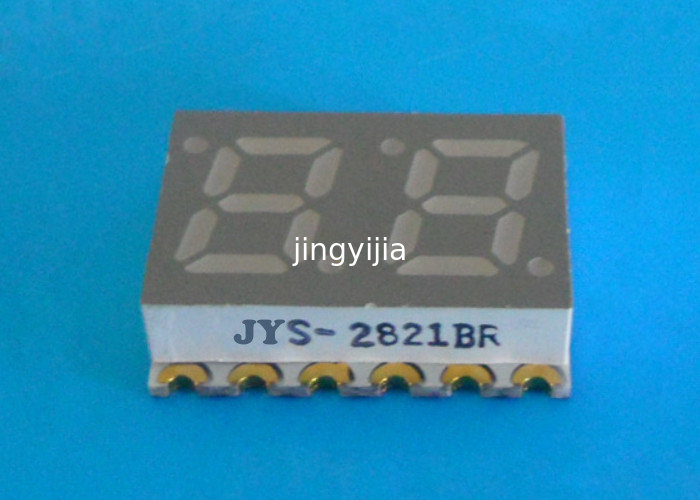 Wholesales price 0.28 inch dual 2 digits 7 segments led numeric display JYS-2821BR
