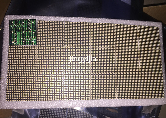 Film cover 16*16 indoor outdoor led dot matrix display with small 256 pcs mini dots