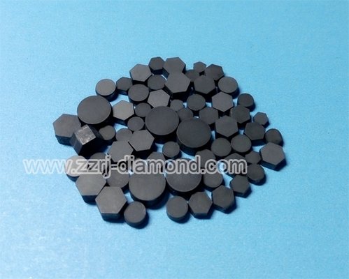 Polycrystalline diamond PCD blank for wire drawing dies with hole 0.015-0.020mm