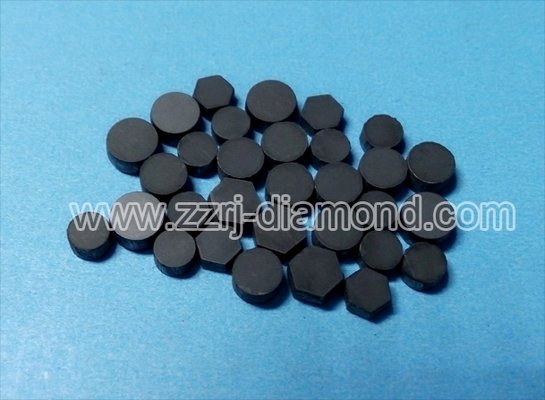 Polycrystalline diamond PCD blank for wire drawing dies with hole 0.015-0.020mm