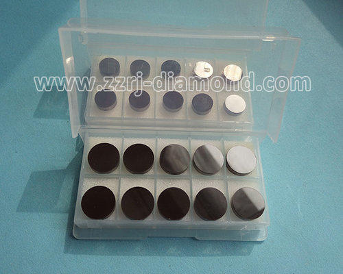 round polishing surface 1308 PDC cutter / PCD cutter blanks for cutting tools / drilling bit