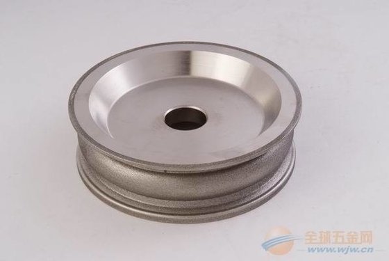Electroplate diamond abrasive grinding wheel for glass