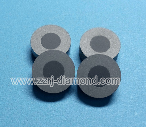 D6, D12 - D33 Polycrystalline diamond PCD wire drawing blank made by synthetic diamond